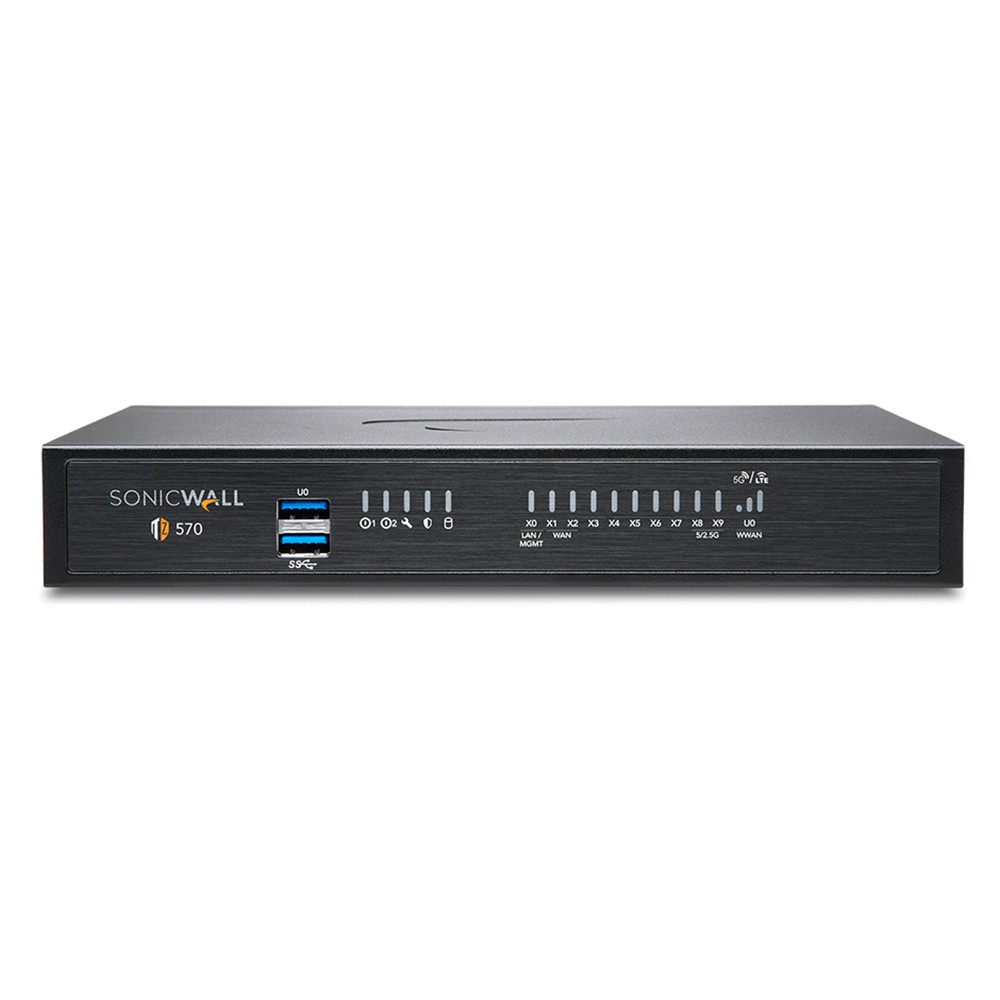 SonicWall TZ 570 Wireless-Ac Intl TotalSecure Essential Edition 1 Year ...